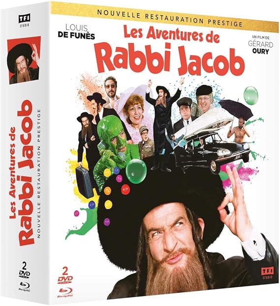 Les Aventures de Rabbi Jacob Restauration Prestige-Blu-Ray + DVD ...