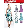 Amazon.com: New Look sewing pattern 6020: Misses' Dresses & Purse size ...