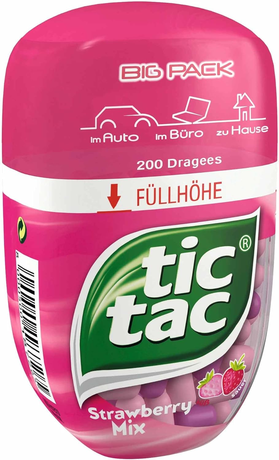 FERRERO Tic Tac Strawberry Flavoured Drops 98 g: Amazon.co.uk: Grocery