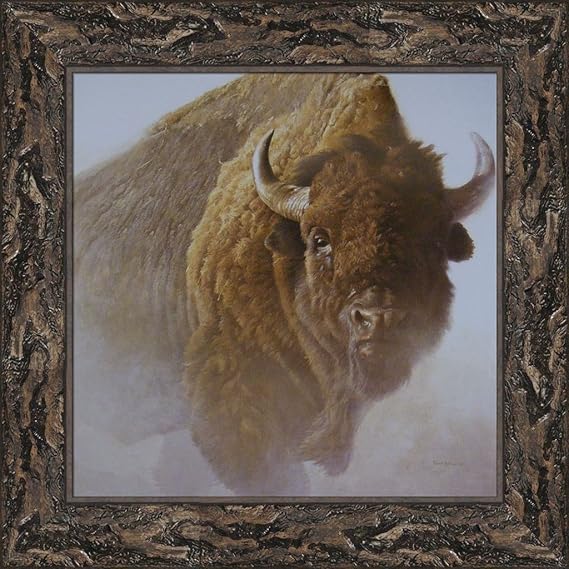 Amazon.com: Home Cabin Décor Chief by Robert Bateman 32x32 American ...