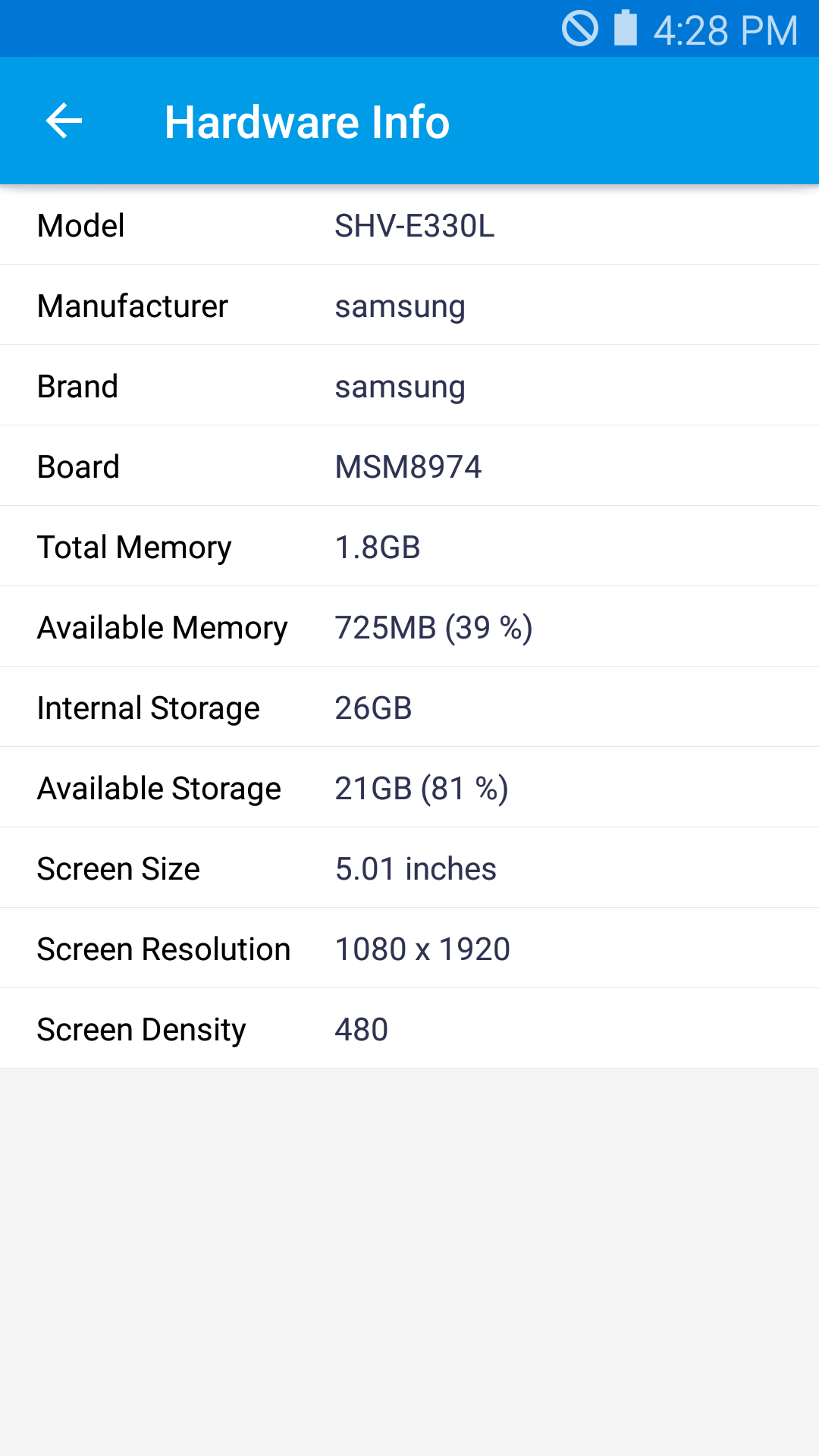 Android System Info - Detailed Android Device Info:Amazon.es:Appstore ...