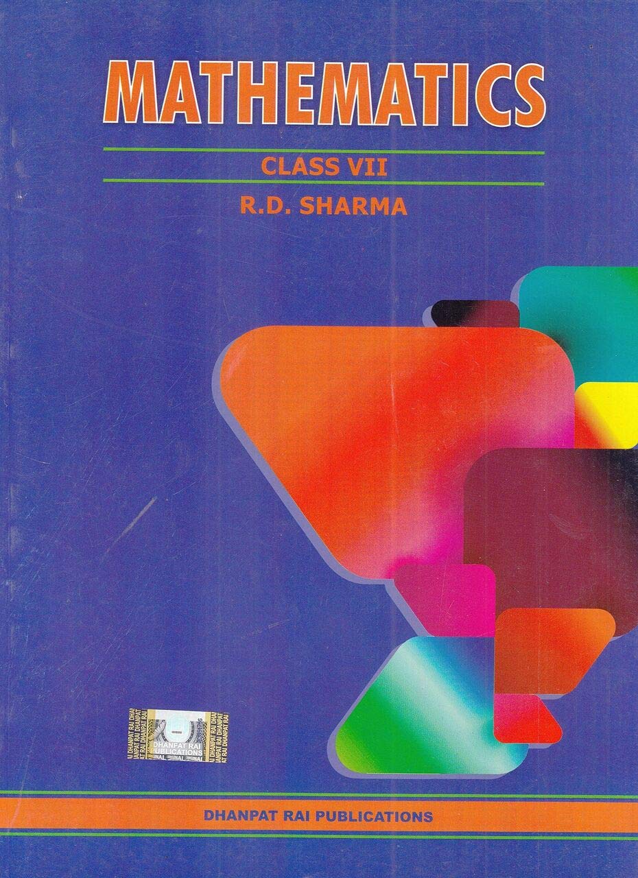 Mathematics For Class 7 Examination 2020 2021 Ansh Book Store