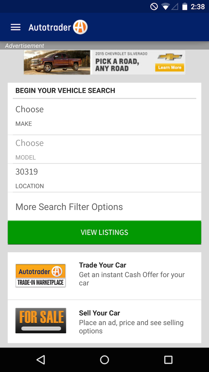 Amazon.com: Autotrader - Find New & Used Cars For Sale: Appstore for ...
