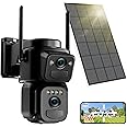 Amazon.com : 4K 8MP Solar Security Cameras Wireless Outdoor Battery ...