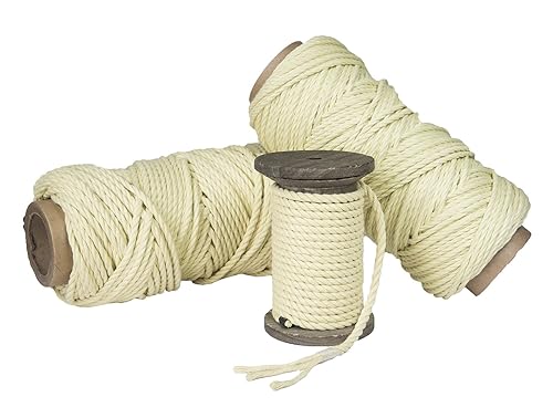 Fms Ravenox Twisted Kevlar Rope | Braided Kevlar Cord | (Braided)(1/4 ...