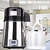 Slsy 1 Gallon Alcohol Distiller Electric Alcohol Still, 4 Liters ...