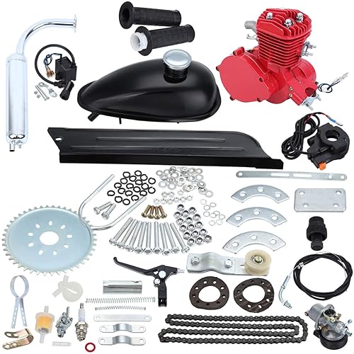 Sange 2 Stroke Cycle Petrol Bike Gas Motor Conversion Kit Air Cooling ...