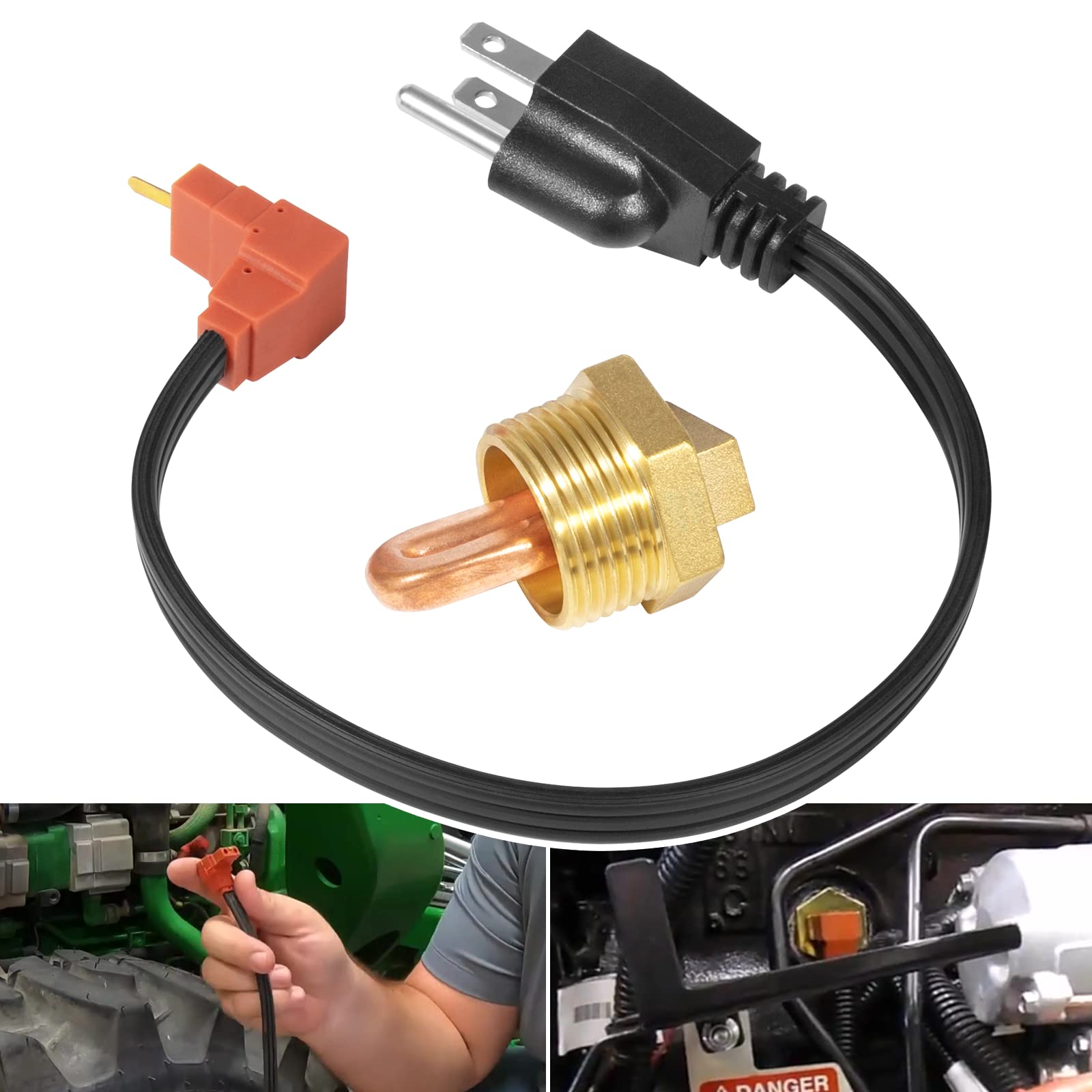 AR87167 Engine Block Coolant Heater Kit with AR8767 Heater Element ...