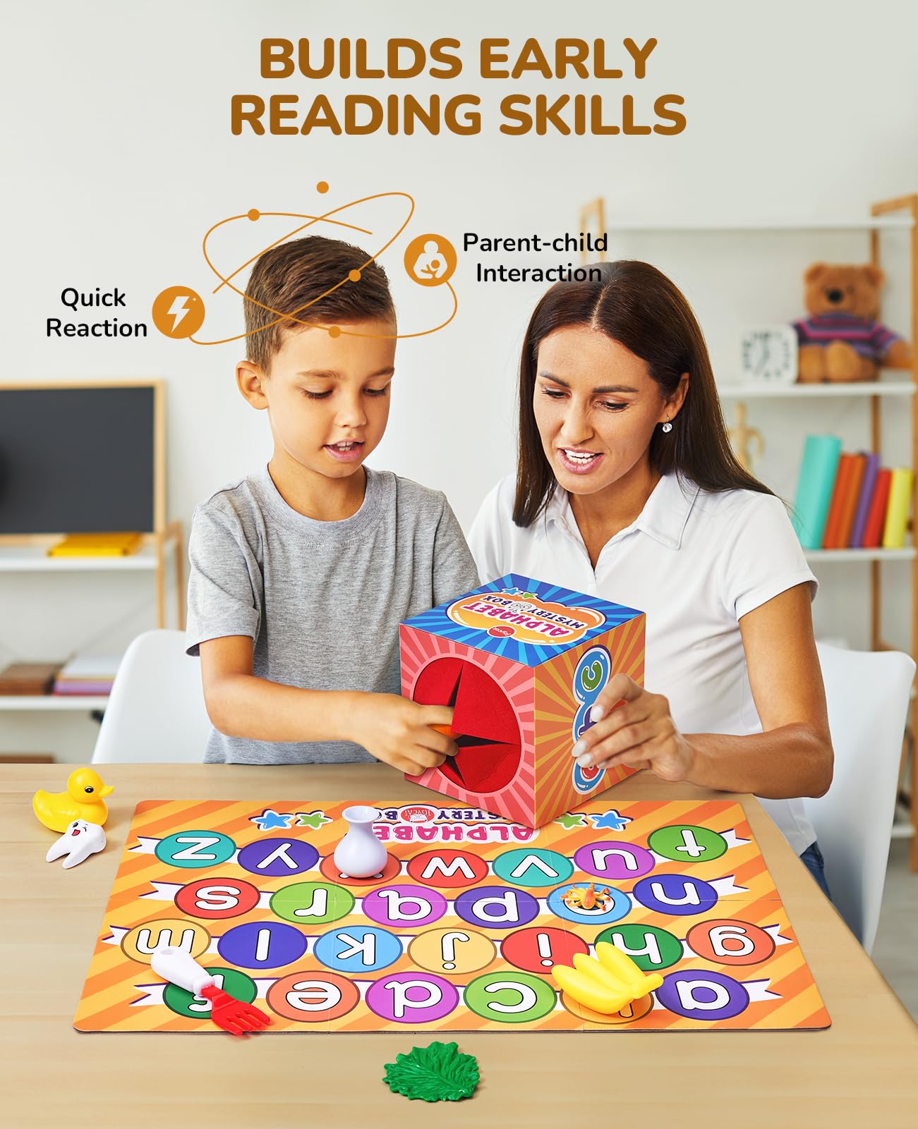 Mua JoyCat Mystery Alphabet Box for Kids 26 PCS Letters Sorting ...