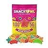 Snack Owl Vegan Sour Gummy Candy – Gluten Free, Low Calorie Candy ...