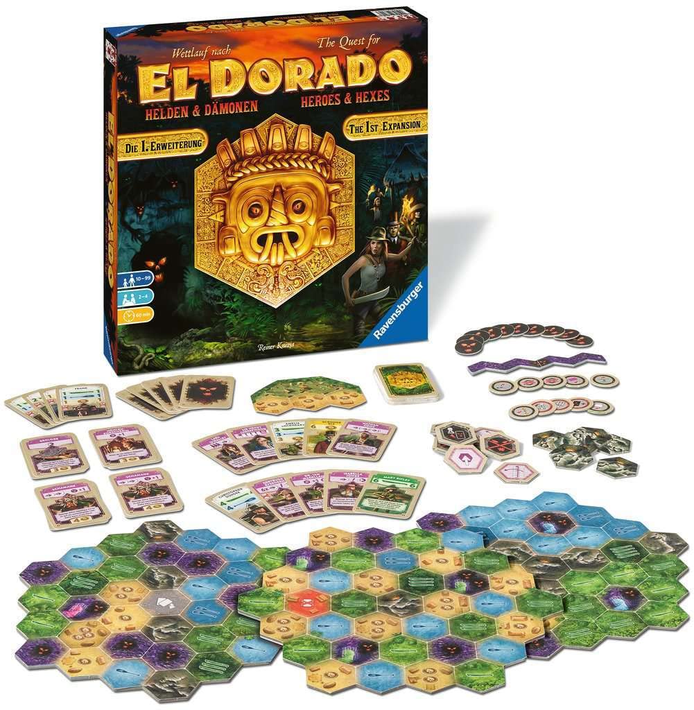 Mua Ravensburger The Quest for El Dorado First Expansion: Heroes ...