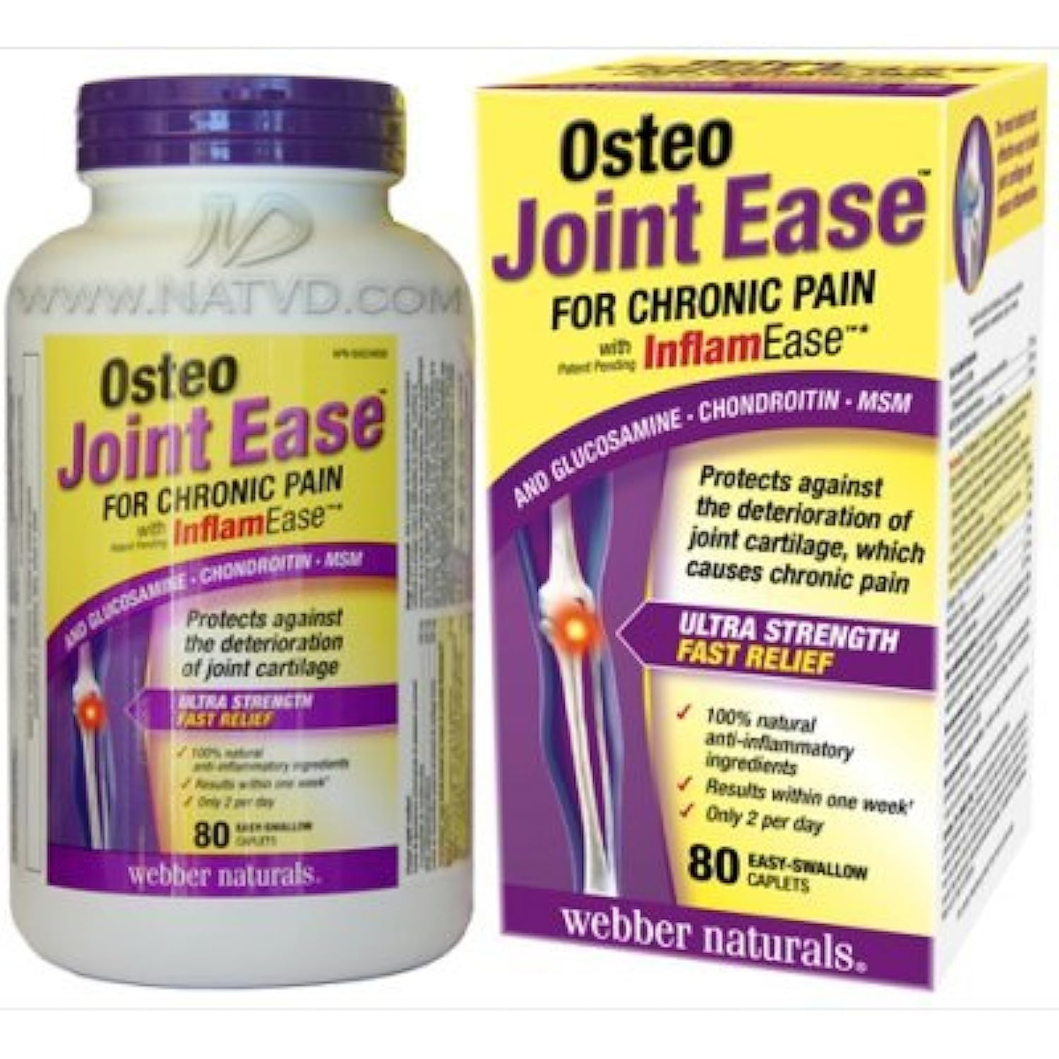 Mua Webber Naturals Osteo Joint Ease? with InflamEase?, and Glucosamine ...
