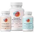 Amazon.com: FullWell Fertility Trio | Prenatal Vitamin + DHA & Fertility Booster | Choline ...
