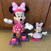 Amazon.com: Minnie Super Roller Skating Plush-Pink: Toys & Games