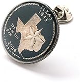 Amazon.com: Cufflinks Inc. State of Texas Seal Lapel Pin (Gold-Tone ...