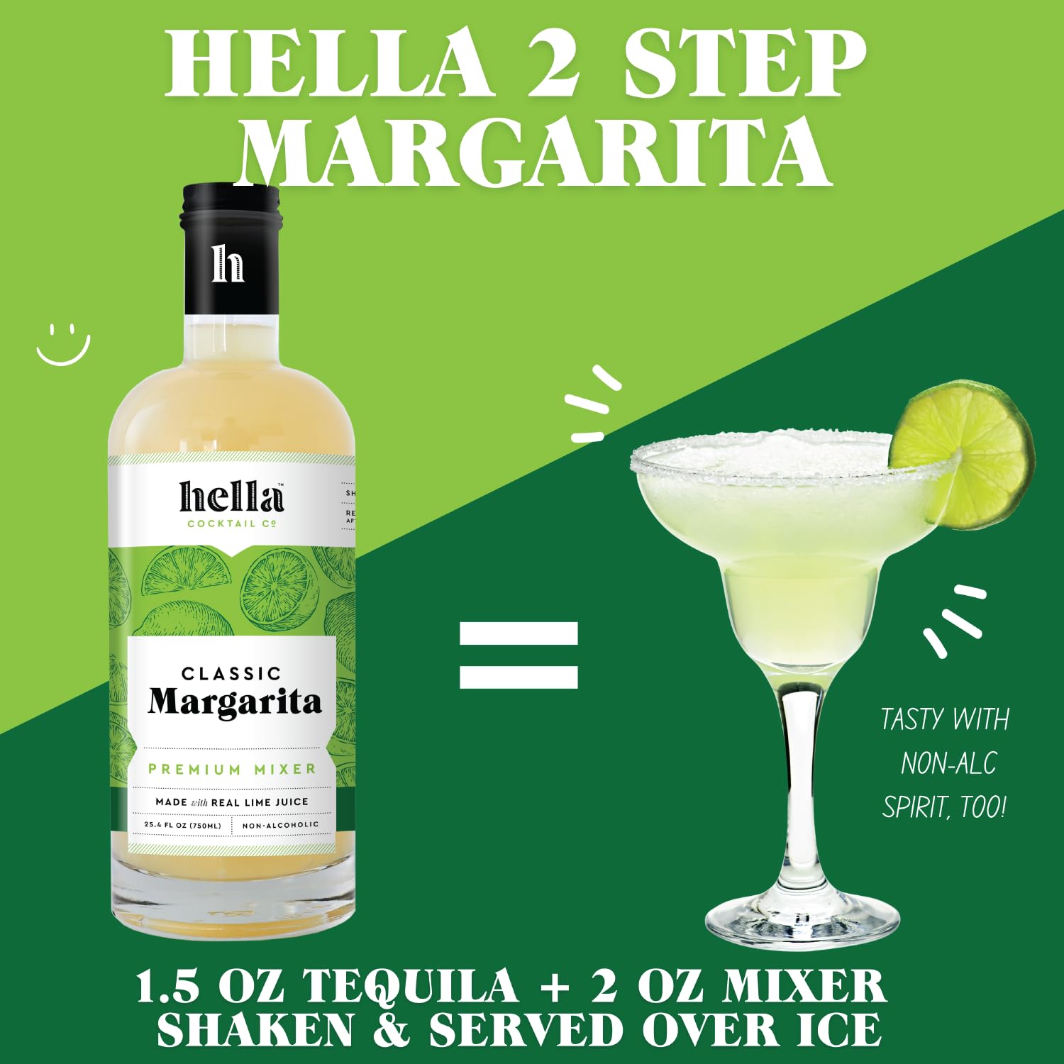 Mua Hella Cocktail Co. Classic Margarita Premium Cocktail Mixers | Made ...
