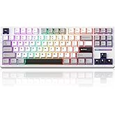 Amazon.com: AULA F108 Wireless Mechanical Keyboard, BT5.0/USB-C/2.4GHz Hot Swappable Custom ...