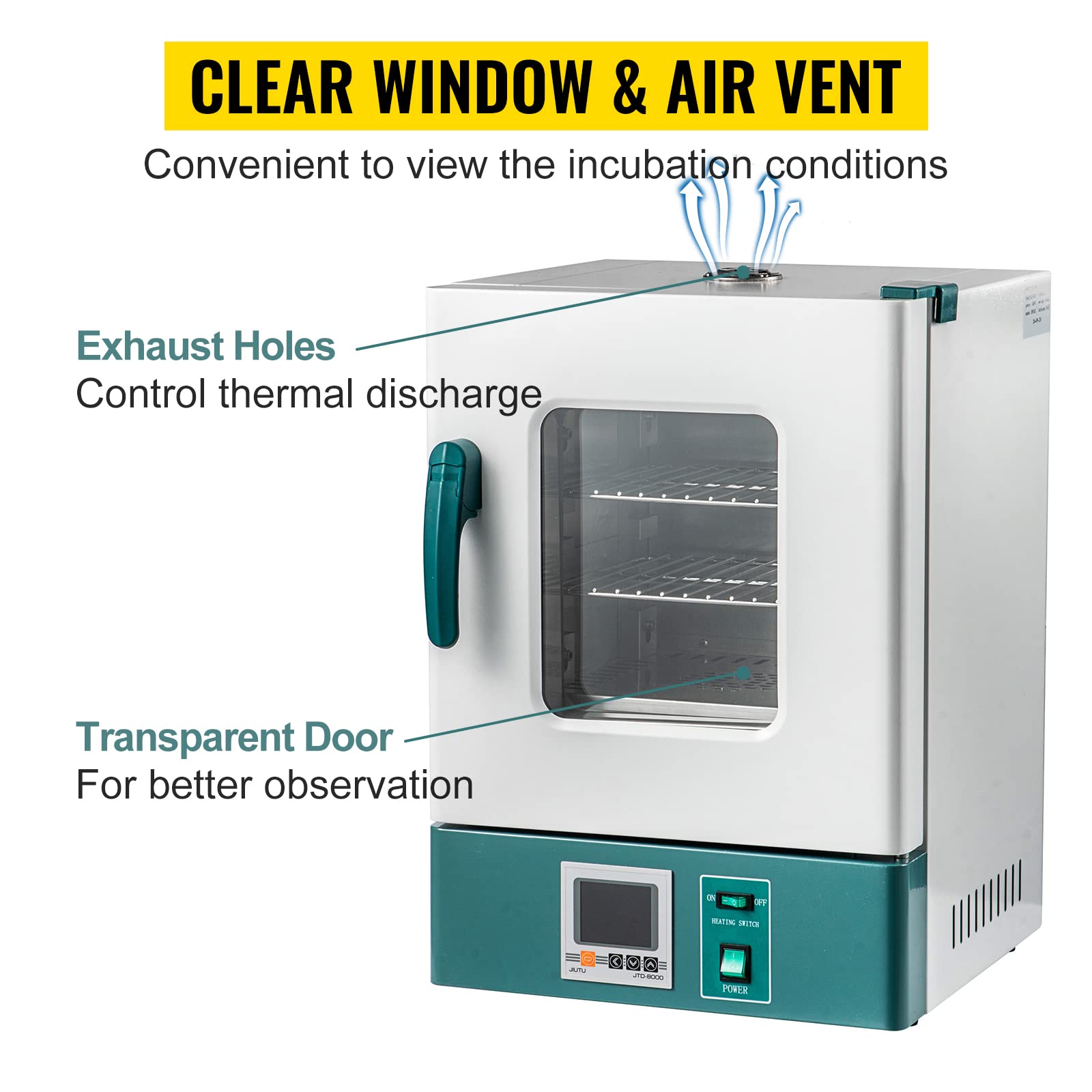 Mua VEVOR Lab Incubator 20L Bacteria Incubator RT-65℃ Scientific Digital Incubator PID ...