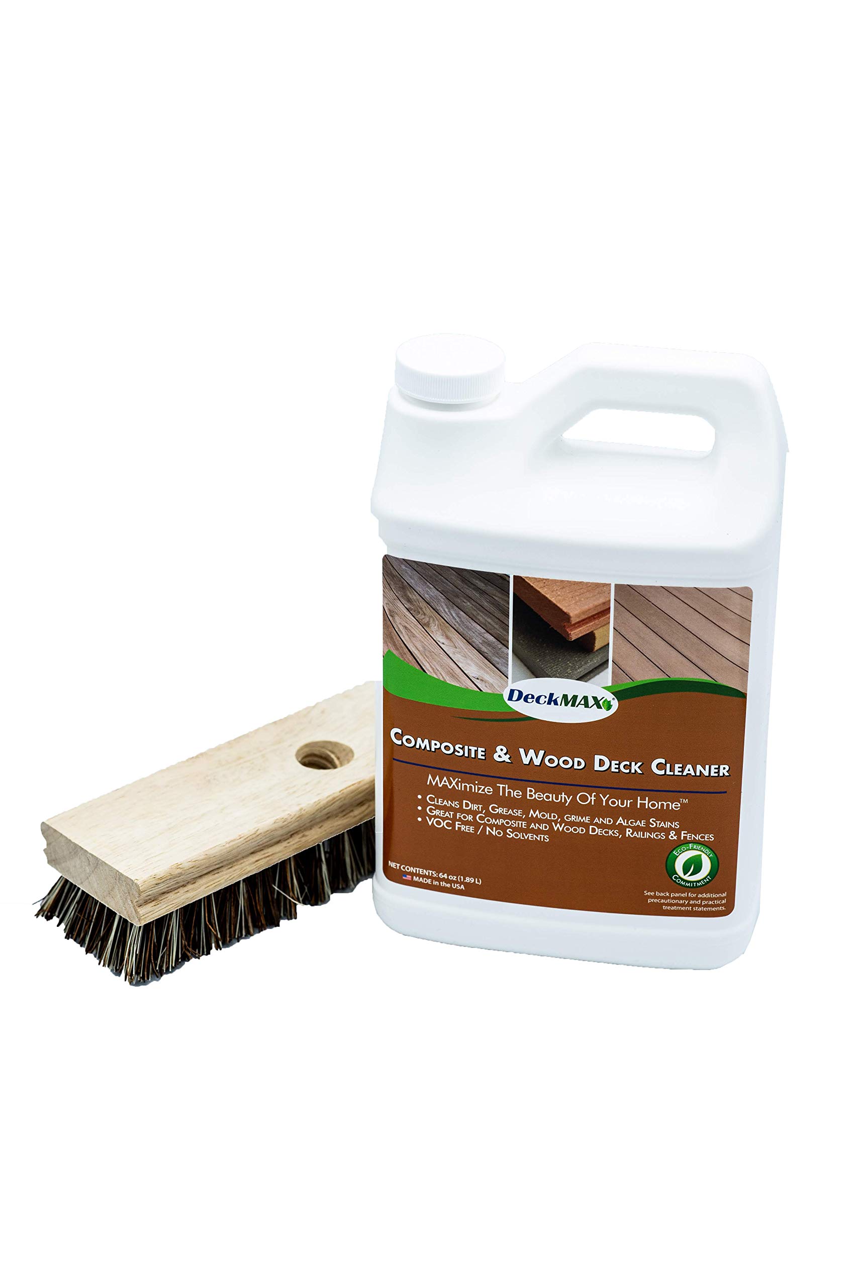 DeckMAX Concentrated Composite & Wood Deck Cleaner Kit - Nation’s ...