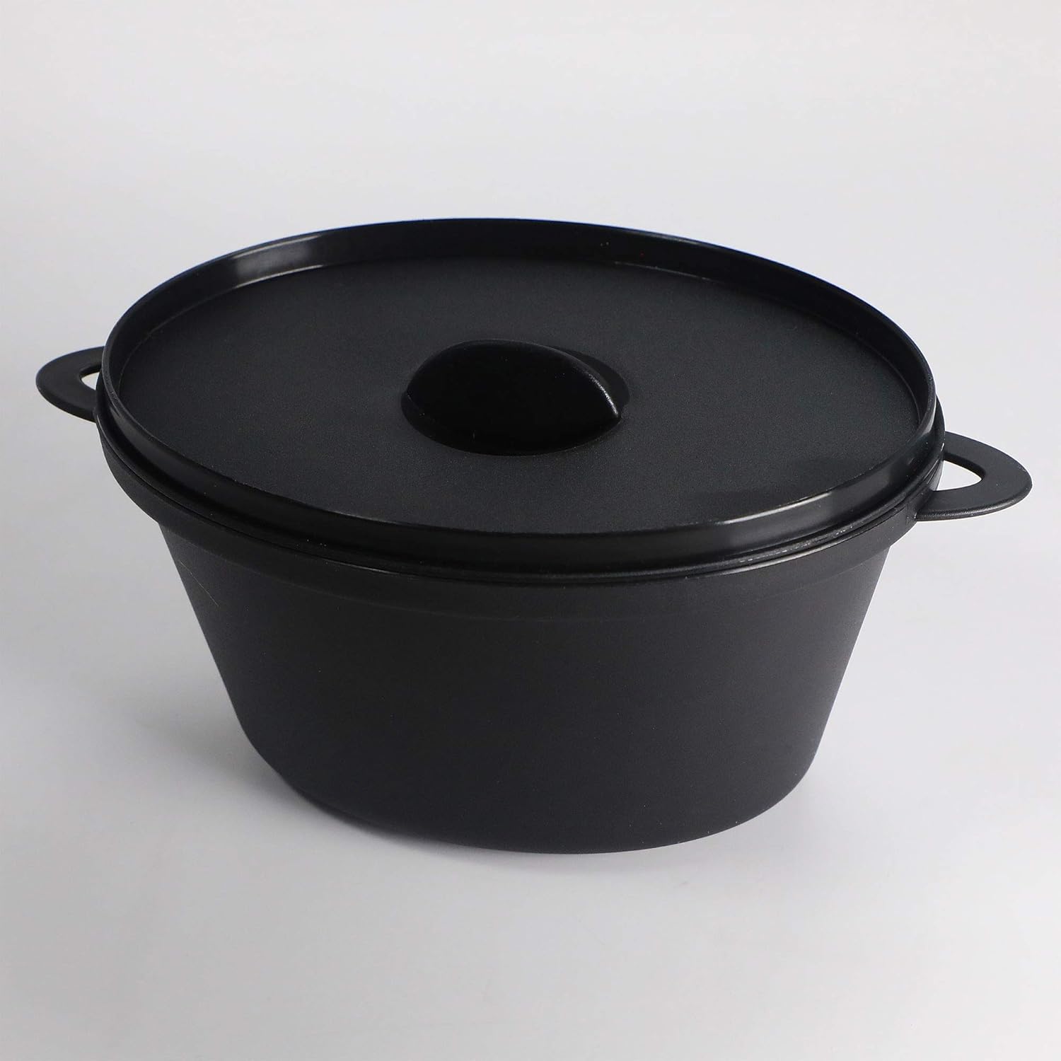 Large Disposable Black Pot with Lid: Amazon.com: Grocery & Gourmet Food