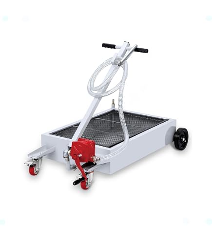 Low Profile Oil Drain Pan For Garage 15 Gallon Electric Oil Drain Pan ...