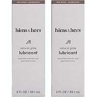 Amazon.com: hims & hers Glide Premium Water-Based Lubricant Formulated ...