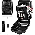 Amazon.com: HUANLANG Key Lock Box for Outside Wall Mount 12-Digit ...