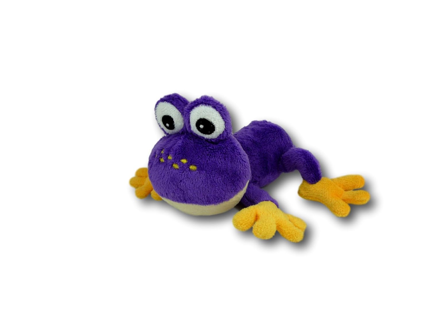 Purple Squeaky Frog Plush Dog Toy: Amazon.co.uk: Pet Supplies