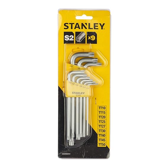 STANLEY STMT92625-8 9-Piece Torx Key Set: Amazon.in: Home Improvement
