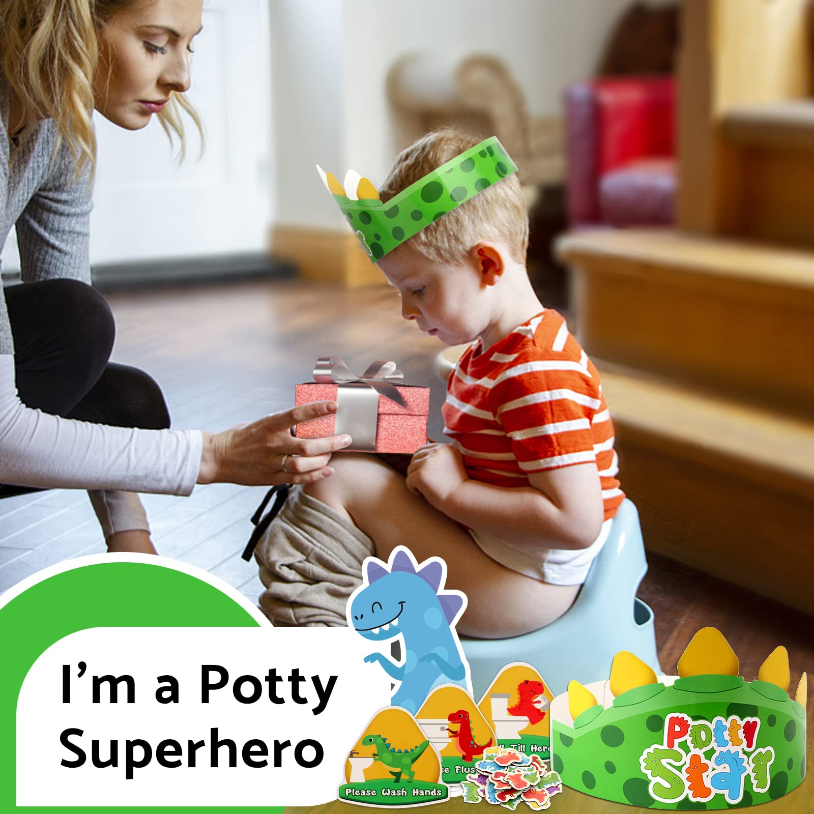 Mua NOVIIML ng Chart for Toddlers Boys & Girls - A Dinosaur Potty Chart ...