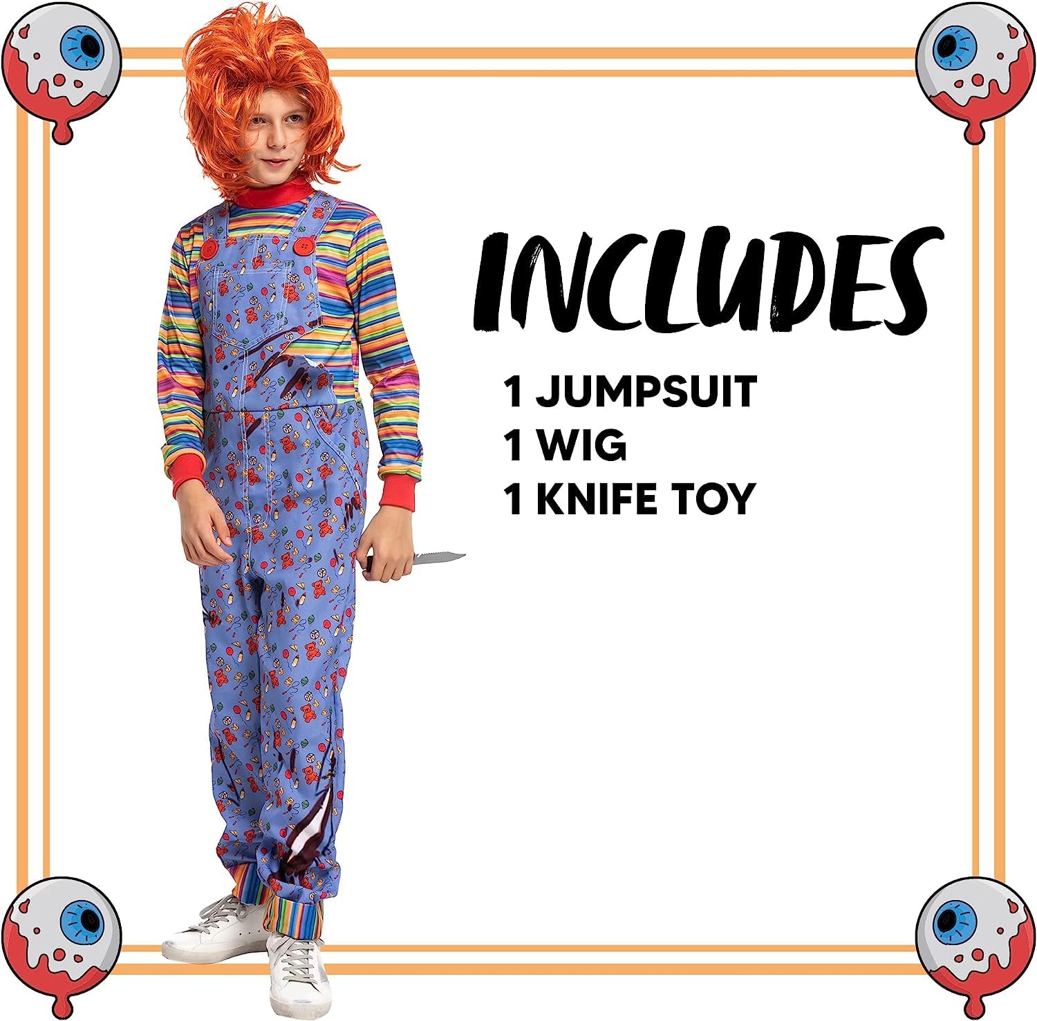 Mua Spooktacular Creations Halloween Child Killer Costume, Possessed ...