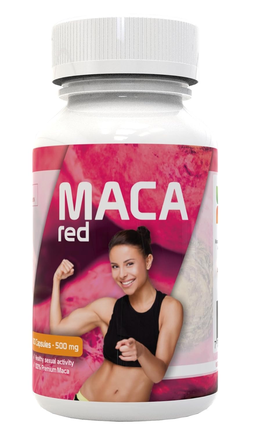 Red Maca Capsules for Women - Gelatinized and Pure - Root from Peru ...