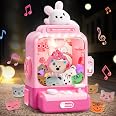Amazon.com: Claw Machine for Kids, Bunny Toy Glowing Arcade Game with ...