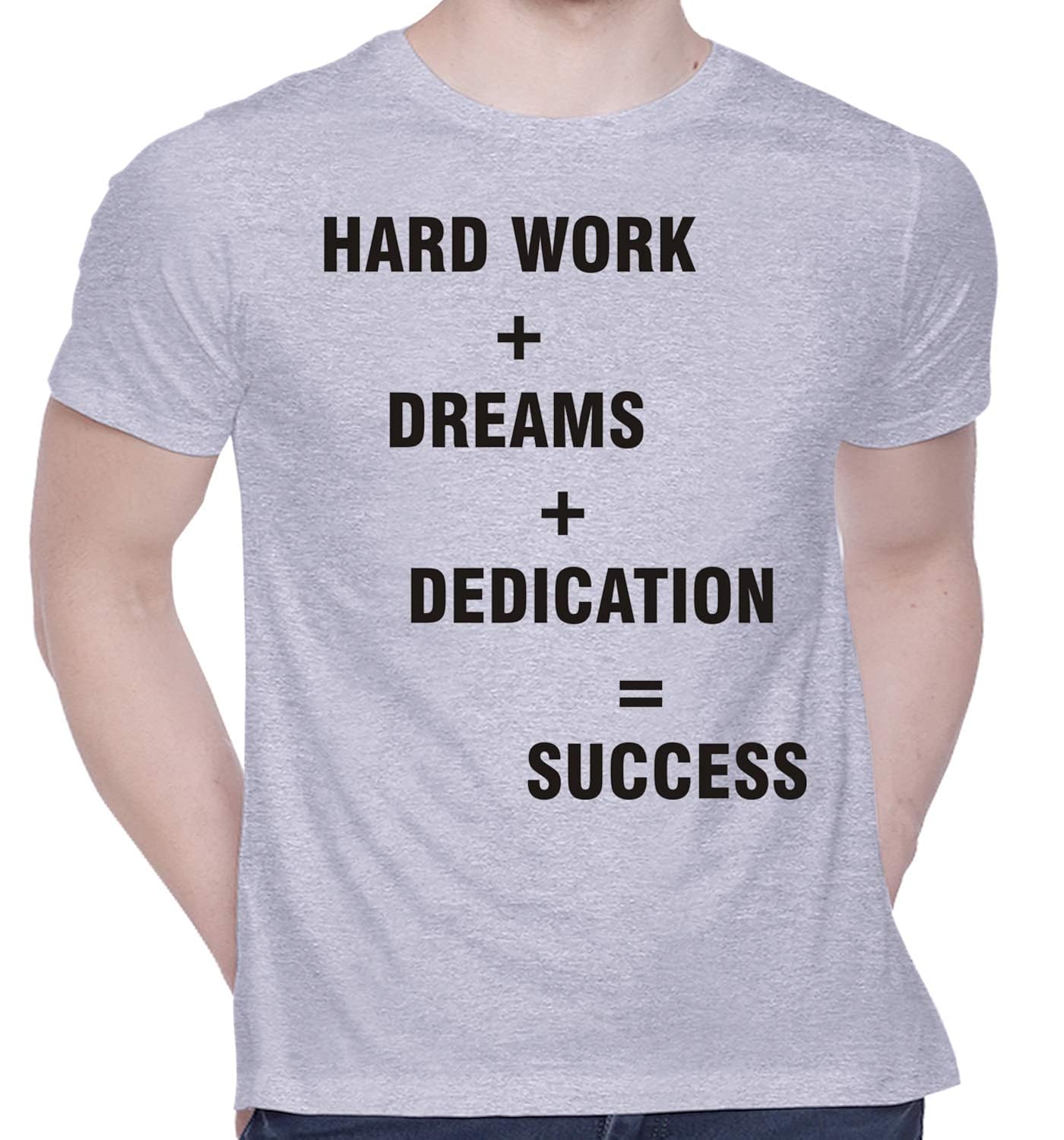 CreativiT Graphic Printed T-Shirt for Unisex Stairs of Success Tshirt ...