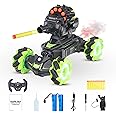 Amazon.com: BOKSIYUR RC Car Shoot Nerf Bullet, Remote Control Hand ...