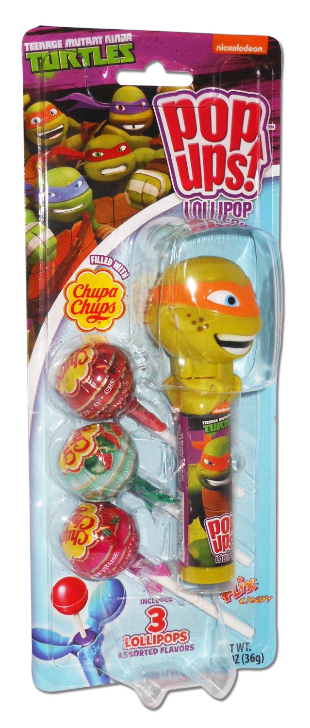 Amazon.com : Nickelodeon Teenage Mutant Ninja Turtles Pop Ups Chupa ...