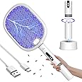 Amazon.com : PALONE Electric Fly Swatter, Bug Zapper Racket with Light, Type-C Rechargeable ...