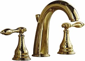 AquaSource Polished Brass 2-Handle WaterSense Bathroom Faucet - Touch ...