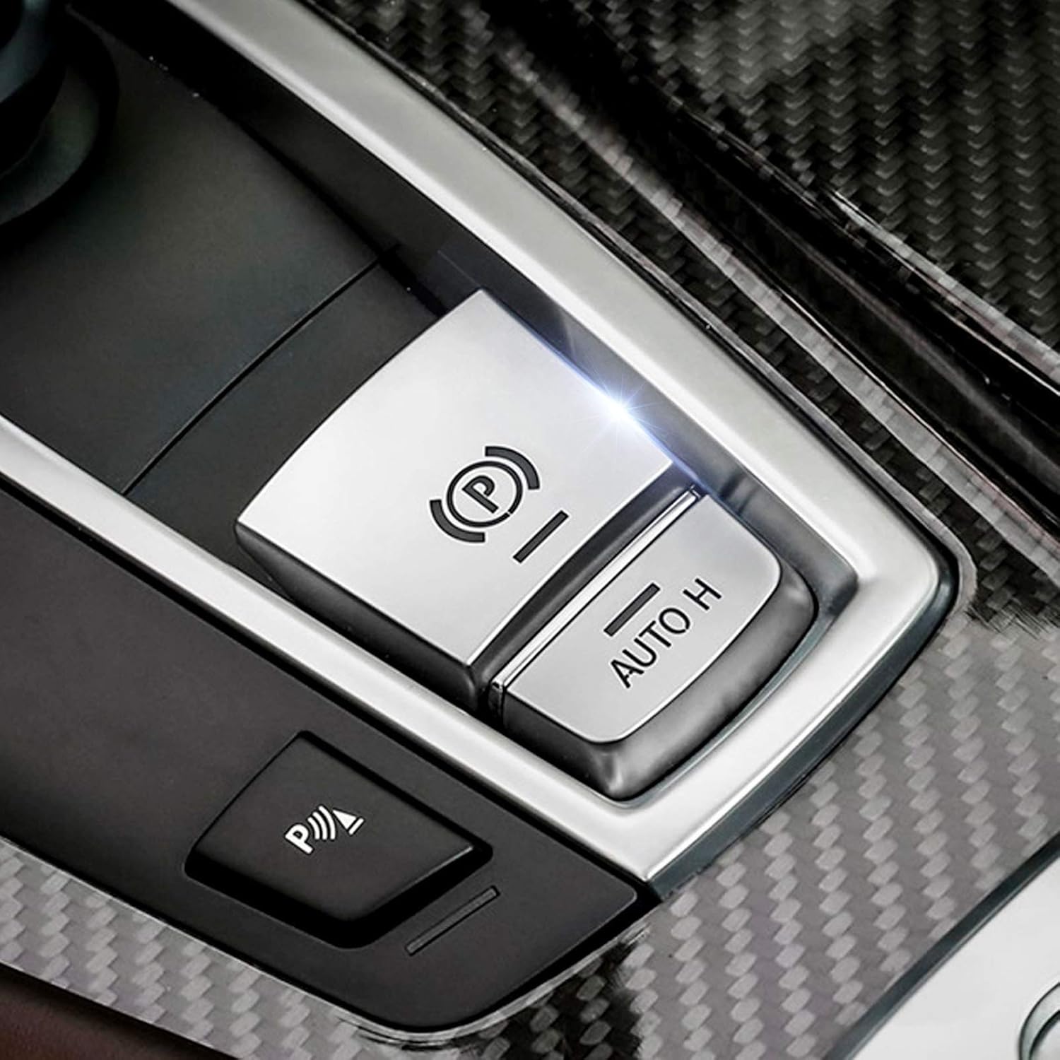 ABS Handbrake Accessories for BMW F10 F01 F15,P Button Parking Brake ...