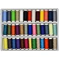 Amazon.com: Maydahui Sewing Thread Assorted Spools 39 Color Kit for ...