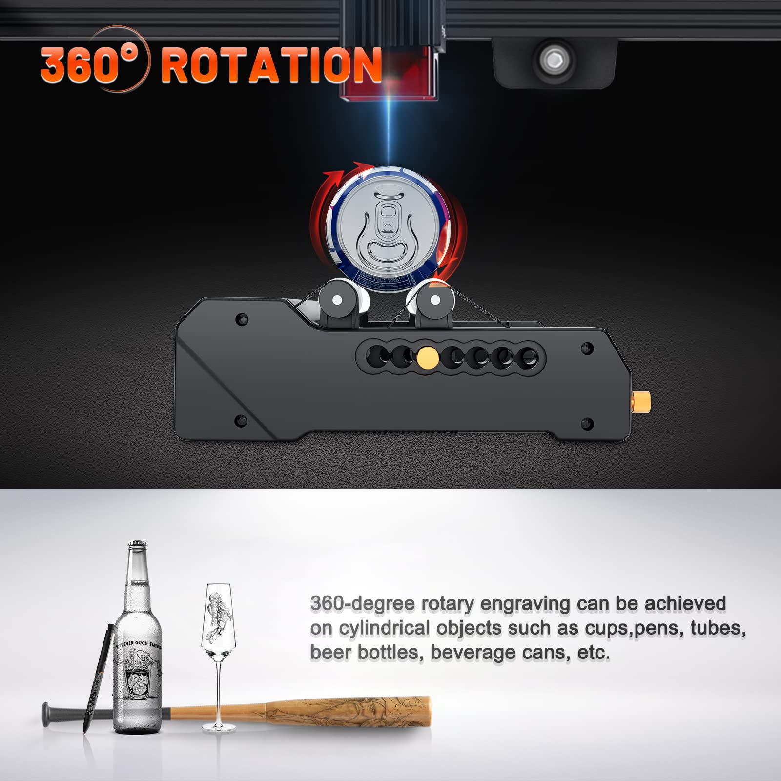 Mua DEWALLIE Laser Rotary Roller, Laser Engraver Y-axis Rotary Roller ...