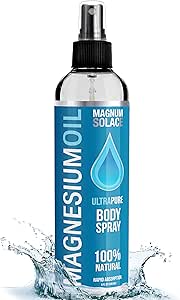 Amazon.com : Pure Magnesium Oil Spray - 100% Natural Magnesium Spray ...