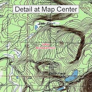 Amazon.com : USGS Topographic Quadrangle Map - Sultan, Washington ...