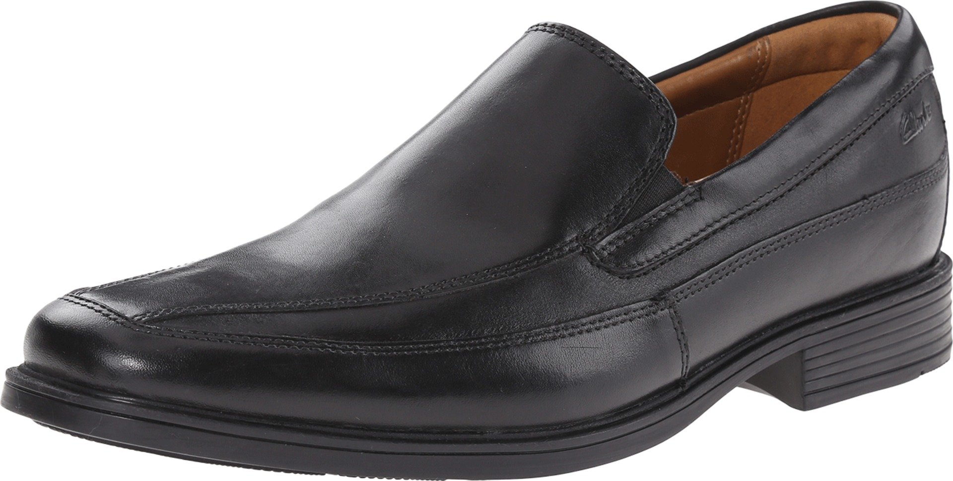 Clarks mens Tilden Free Loafer, Black Leather, 10.5 Wide US for sale ...
