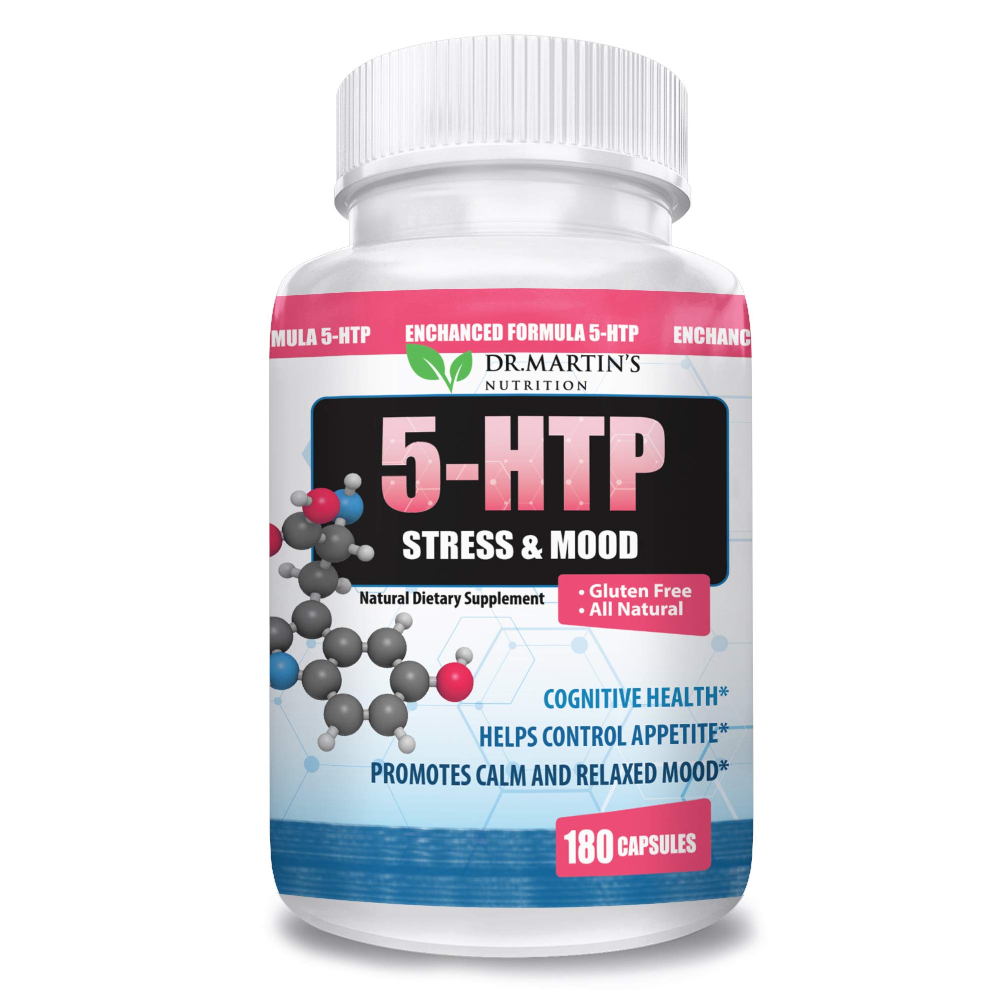 Buy Dr. Martins tion 5 -HTP 200 mg Supplement - 180 s Natural Dietary ...
