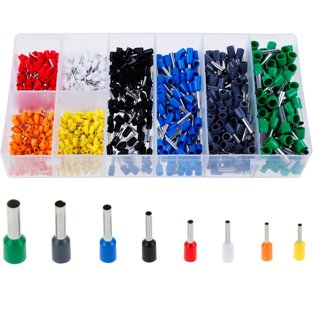 Cosse à Sertir Faburo 800pcs Connecteur à Sertir Câble isolé Cosses ...