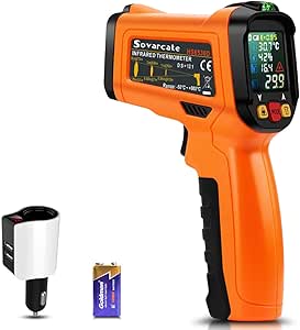 sovarcate Infrared Thermometer, Non Contact Kitchen Thermometer for ...