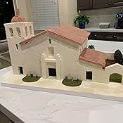 Amazon.com: California Mission Model Kit Santa Clara De Asis Mission ...
