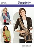 Amazon.com: Simplicity Sewing Pattern 2205 Bags, One Size: Arts, Crafts ...