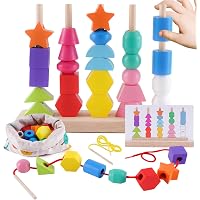 Melissa & Doug Bead Sequencing Set - Fun Matching & Sorting Toy